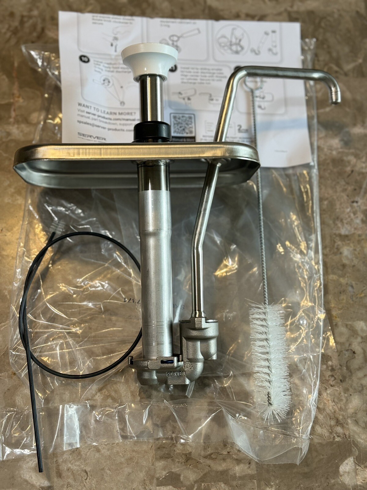 Fountain Pump Server FP-V Series 10D22J , Stainless for 7" Jars, NSF | eBay