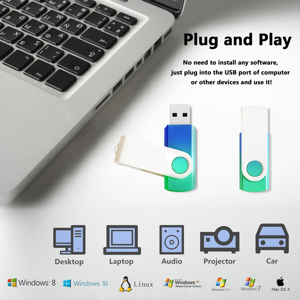 Wholesale/Lot usb flash drive Thumb Memory Stick Data Storage Pen Real ...
