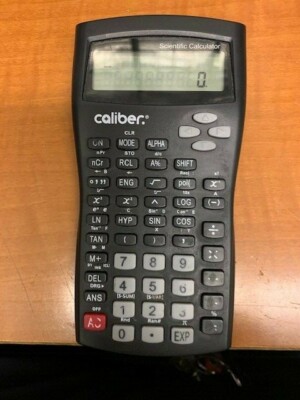 CALIBER SCIENTIFIC CALCULATOR USE | eBay