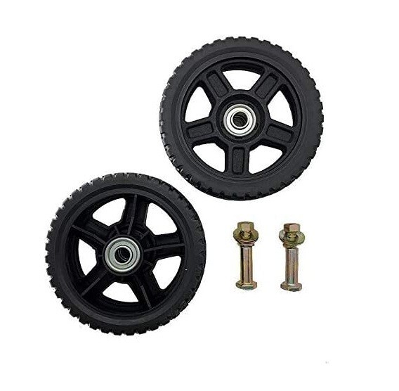 Lawn Mower Wheel kits 6 inch Wheels for Push Mower (Set of 2) | eBay