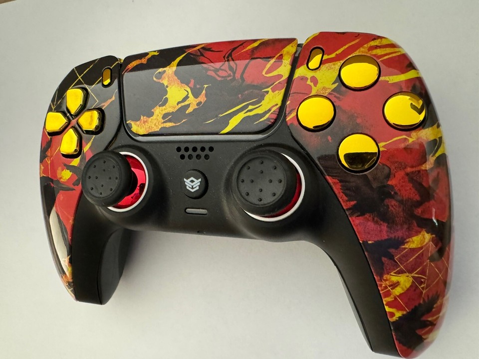 PS5 Controller ,Sold Out HEX Raven Scuf Style| 4 Mappable Paddles Hair ...