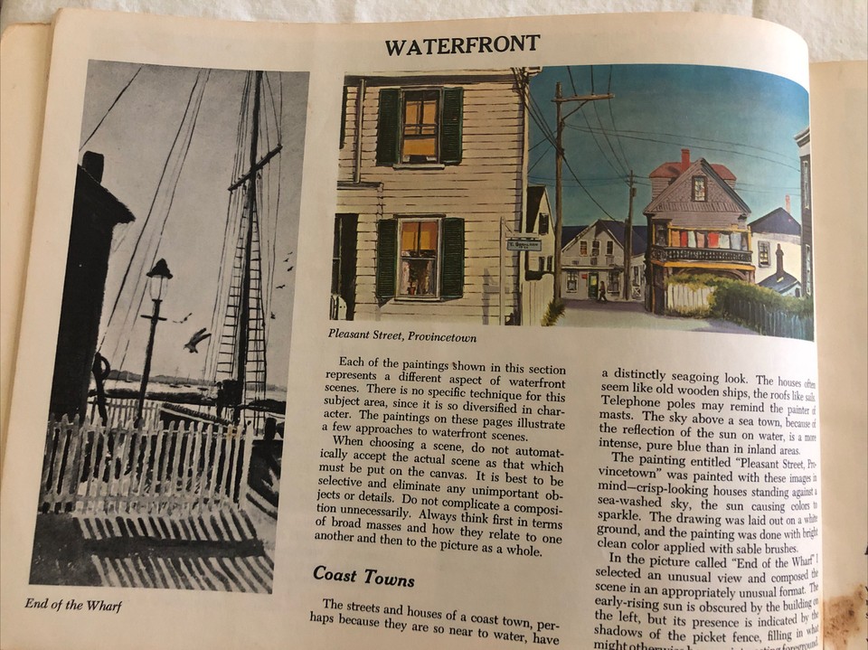 Vintage Marine Painting by Theodore W. Donaldson Pittman 44 Art Book ...