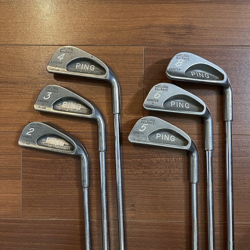 Ping Karsten I Black Dot Irons 2,3,4,5,6,8 Steel Shaft Right Hand RH | eBay