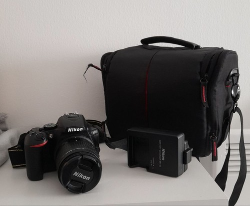 Nikon D5600 24MP Camera DSLR with 18-55mm - Shutter Count 4500 - Good ...