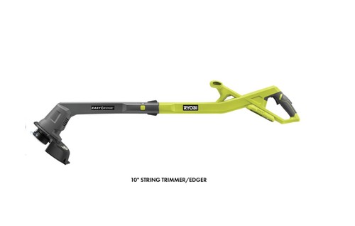 New RYOBI PCLST01 ONE+ 18V 10" String Trimmer/Edger -TOOL ONLY Free US ...