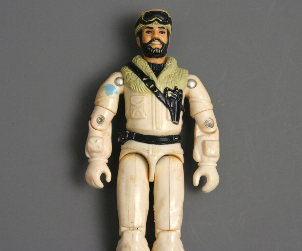 1985 Hasbro GI Joe Snow Cat Driver FROSTBITE v1 Action Figure Hasbro ...