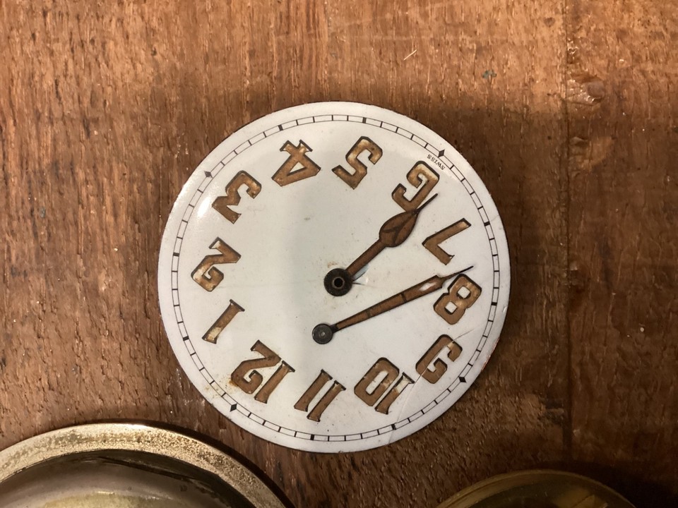 for repair original ww1 RFC aircraft cockpit clock , no reserve | eBay