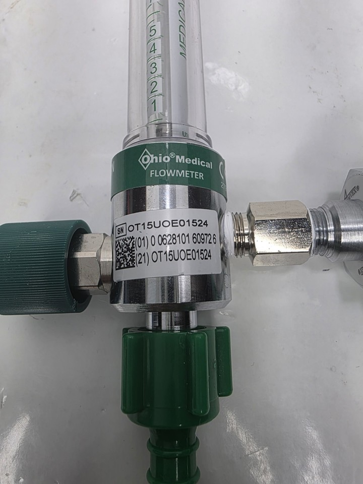 Amvex 15 Liter Oxygen Flowmeter Model T15UO Ohio Medical NEW | eBay