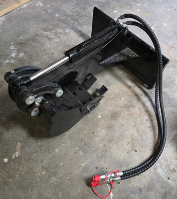 BRAND NEW Backhoe Arm Digging Hydraulic Mini Skid Steer Attachment 12 ...