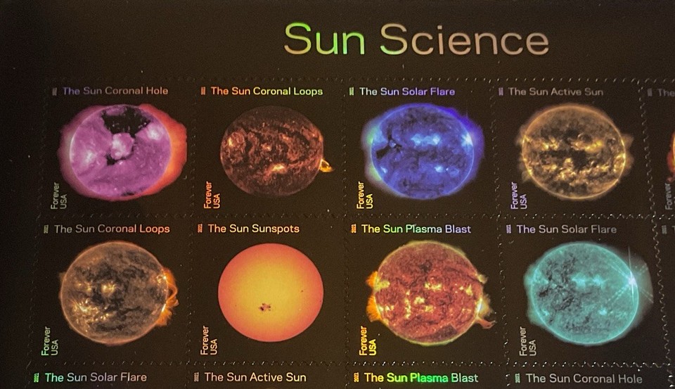 Brand New USPS Stamp Sun Science Forever Stamps Sheet Of 20 Stamps | eBay