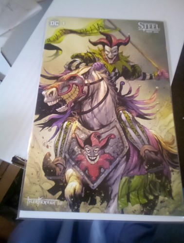 Dark Knights Of Steel #1, Tyler Kirkham Jester Joker CE Cover, 1/1500 ...