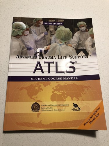 Atls Brand New 9th Edition with online reading available to read ...