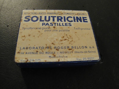 Ancienne Boite Métallique SOLUTRICINE | eBay
