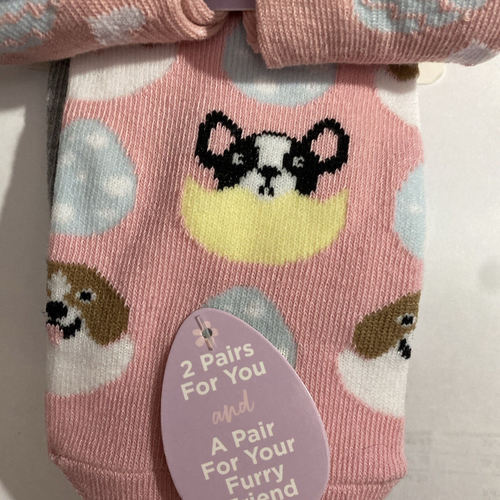 Easter Socks 2 Woman's Ankle (9-11) + 1 Set For Your Large Dog (4 pc ...