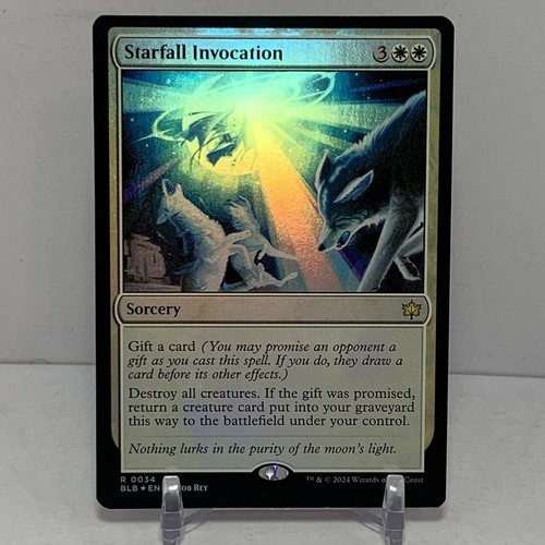 Magic The Gathering Starfall Invocation NM Foil Bloomburrow | eBay