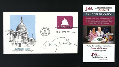 Garry Trudeau signed cover JSA Authenticated Cartoonist Created ...