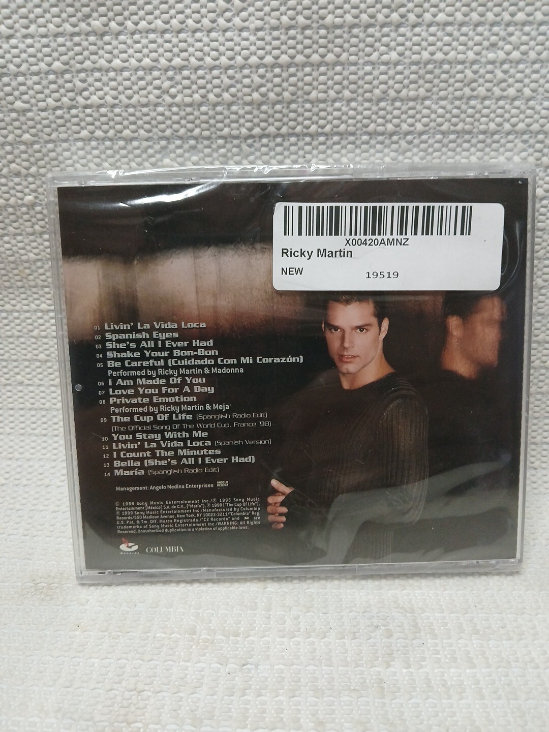 Ricky Martin [1999] by Ricky Martin (CD, May-1999, Columbia) | eBay