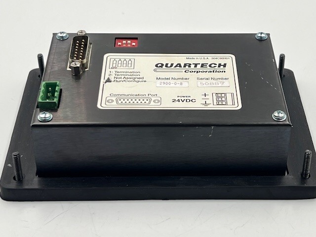 Quartech Corporation 2900-0-B 24VDC Display Panel Meter Used | eBay