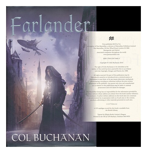 BUCHANAN, COLIN Farlander / Colin Buchanan First Edition Hardcover | eBay