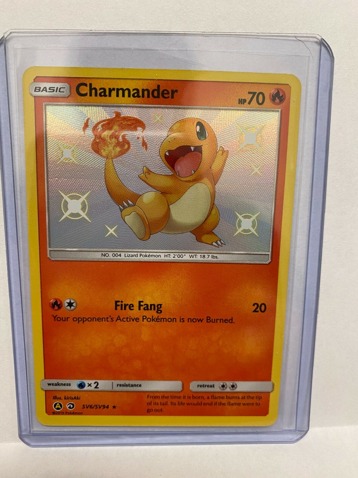 Shiny Charmander - SV6/SV94 - Shiny Rare - Hidden Fates - Pokémon TCG ...
