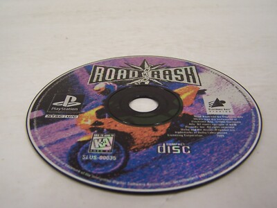 Road Rash (PS1, 1995) Disc Only 14633075946| eBay