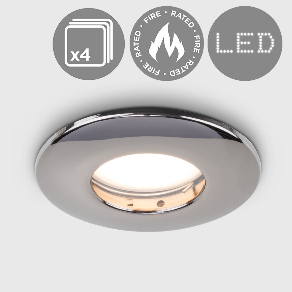 IP65 Fire Rated Recessed Downlights GU10 Ceiling Spotlight MiniSun ...