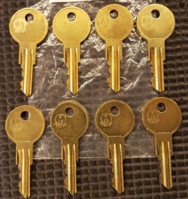 CH508 KEY LOT 8 NEW KEYS FOR TOOL BOX KEY CODE CH508 toolbox truck ...