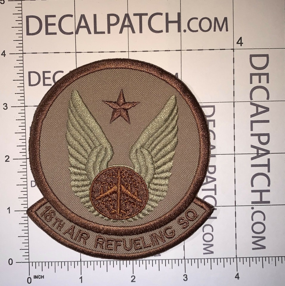 USAF DCU 18th Air Refueling SQ Patch Hook & Iron-On Repro New A357 | eBay