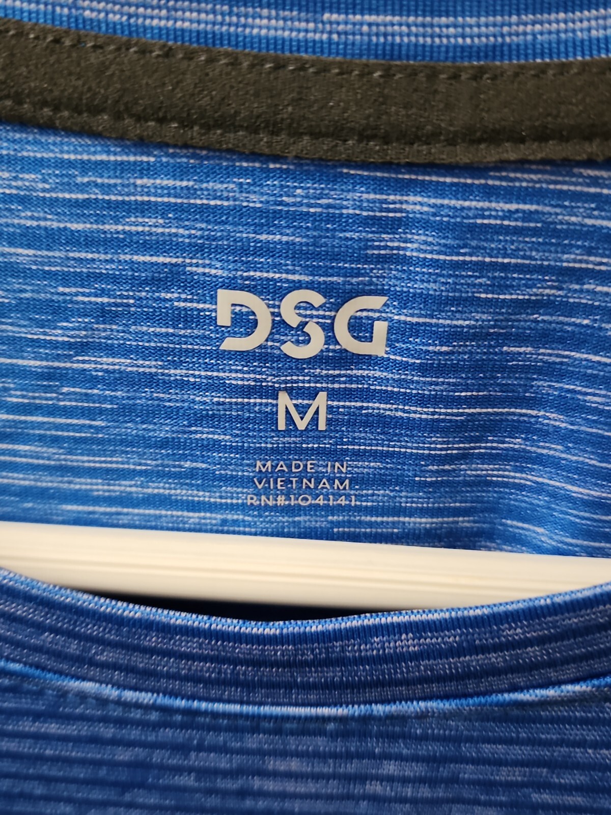 Men's DSG Dicks Sporting Goods Moisture Wicking Striped Tee Shirt | eBay