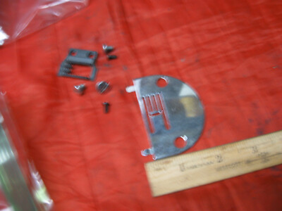 White 671 Sewing Machine Parts Needle Throat Plate Feed Dog | eBay