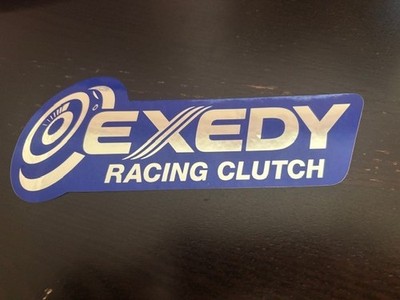 Exedy Racing Clutch 7"X2.5" Sticker Foil | eBay