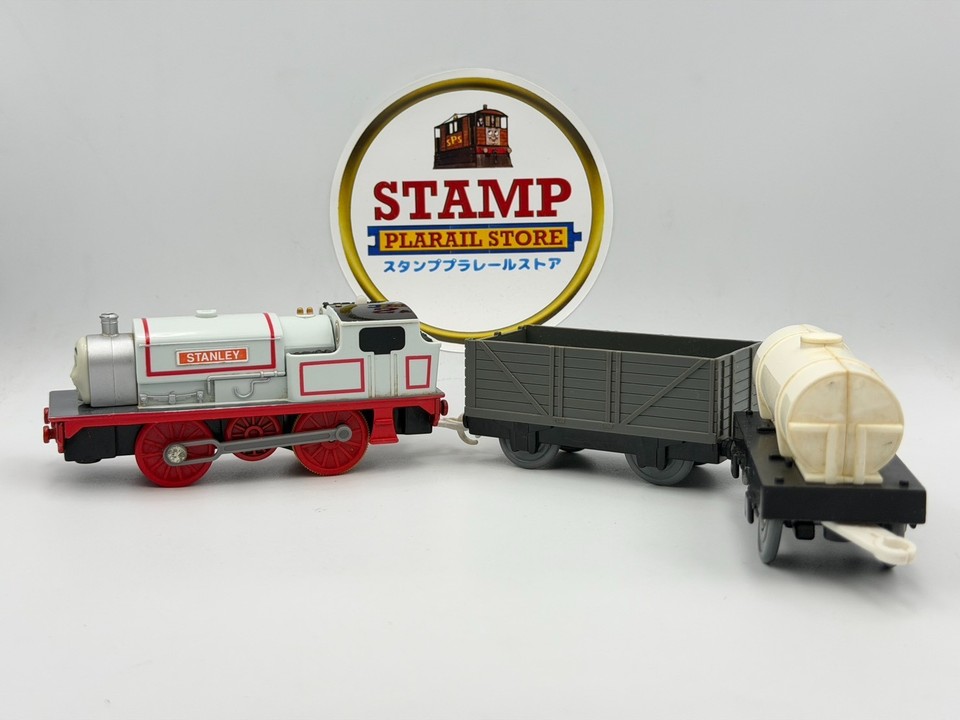 RARE! Tomy Trackmaster Plarail Stanley the White Tank Engine | eBay