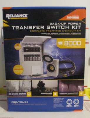 Transfer Switches - Reliance Switch