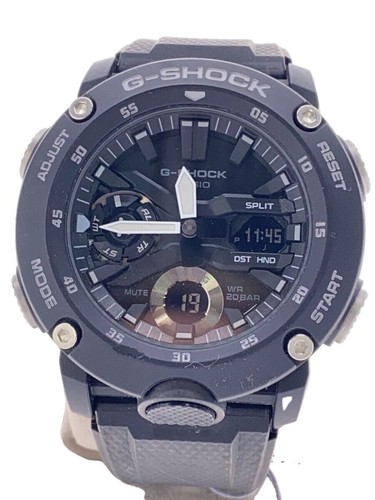 CASIO G-SHOCK GA-2000S-1AJF Black Resin Quartz Digital Analog Watch | eBay