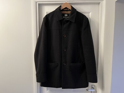 Howick Men’s Heavy Coat Dark Grey Medium Chest 44” Drop 32” | eBay UK