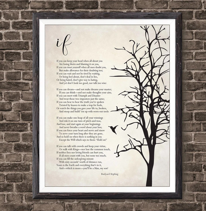 If Poem Poster