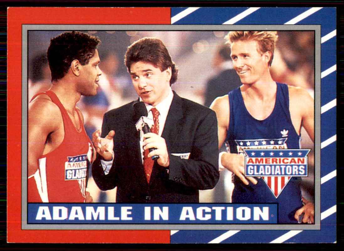 Mike Adamle American Gladiators