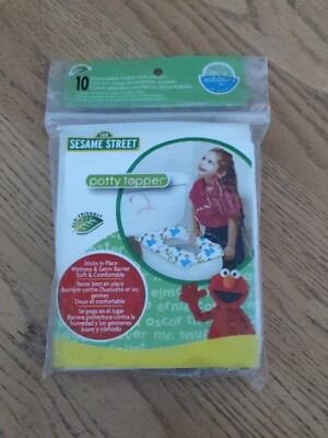 Sassy Sesame Street Potty Toppers - 10 Count NEW ELMO | eBay