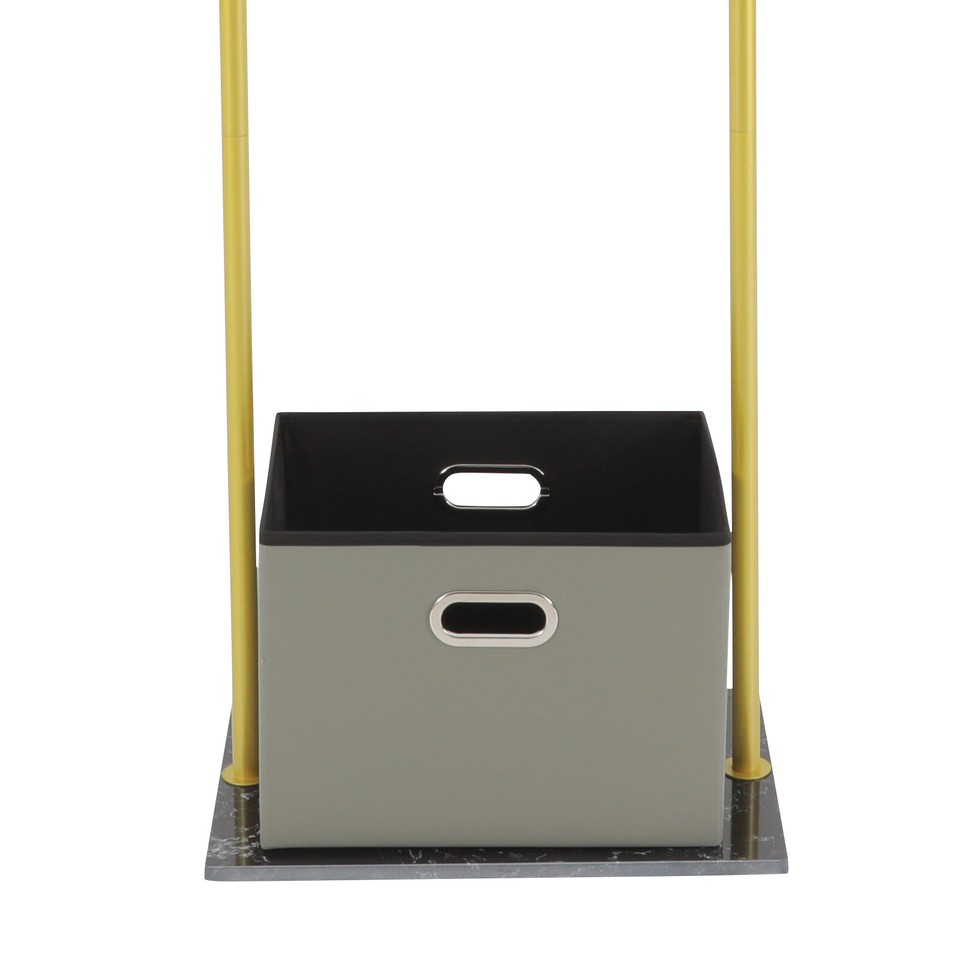 Heavy Duty Coat Rack Freestanding Coat Stand Marble Base Corner Rack ...