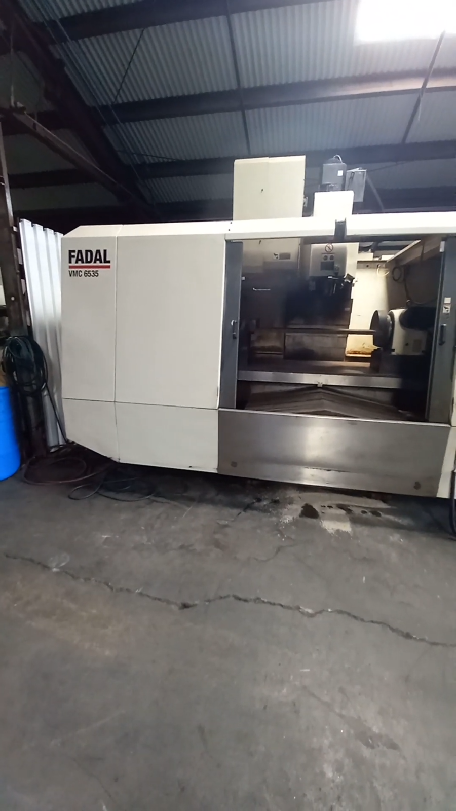 2006 Fadal VMC6535 65x35x30 Vertical Machining Center 4th Axis Table 50 ...