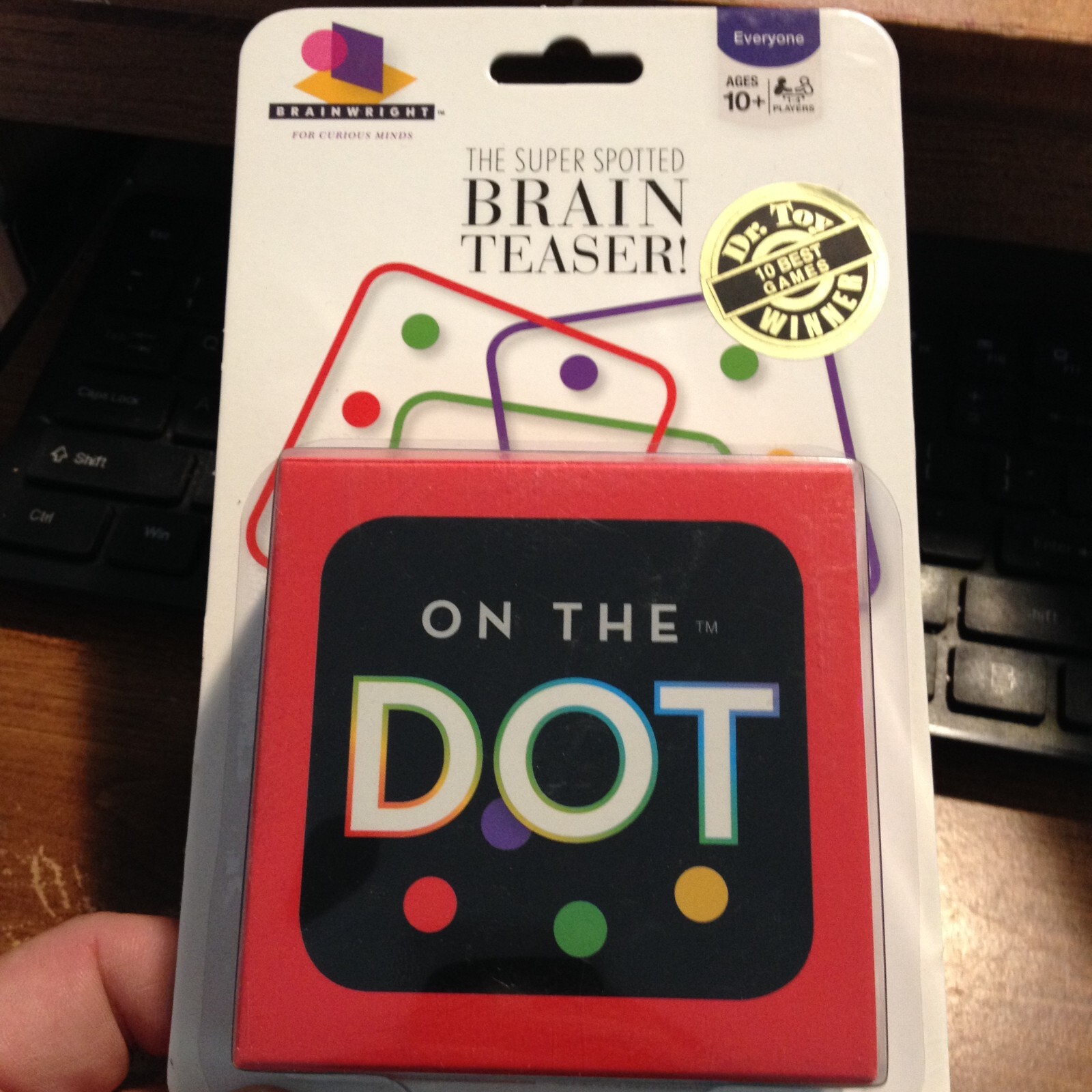 on The Dot Super Spotted Brain Teaser Cards Brainwright 2012 Puzzle ...