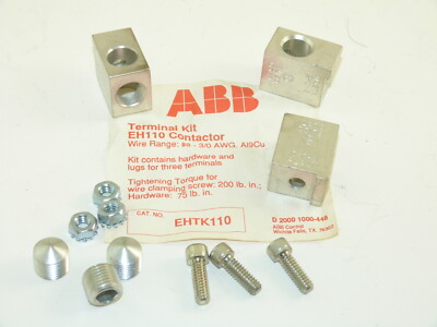 ABB EHTK110 Terminal Lug Kit 3 Lugs #8 - 3/0 AWG New Other | eBay