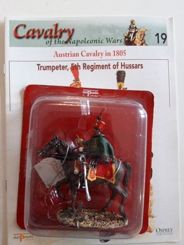 Del prado napoleonic war waterloo 1:32 cavalry austrian hussars 7 19 | eBay