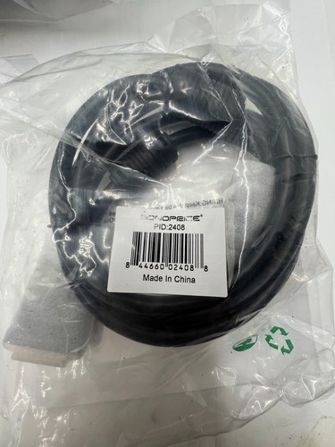 (QTY 10) MONOPRICE 2408 Cable CL2 Dual Link DVI-D Cable Black ...