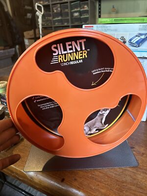 12 inch silent runner wheel for sugar glider, hamster rat or other ...