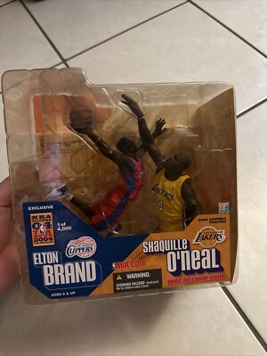 McFarlane Exclusive NBA All Star Shaq Shaquille O'Neal Elton Brand ...