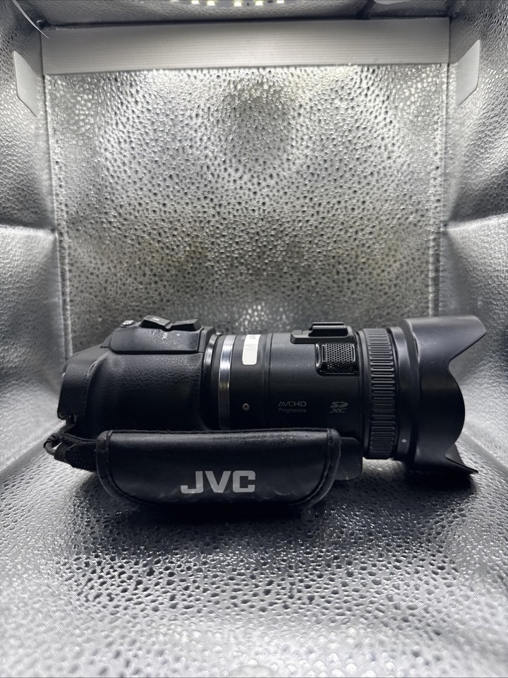 JVC GC-PX100 BU Full HD Camcorder. 10X Optical Zoom /AF F=3.76-37.6mm ...