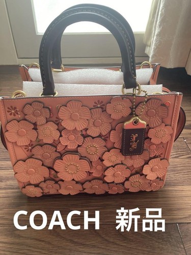 Coach Tea Rose Rogue Pink Bag | eBay