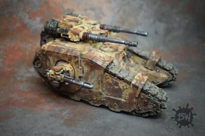 Warhammer 40k - Death Guard - Legion Sicaran Battle Tank - PAINTED | eBay