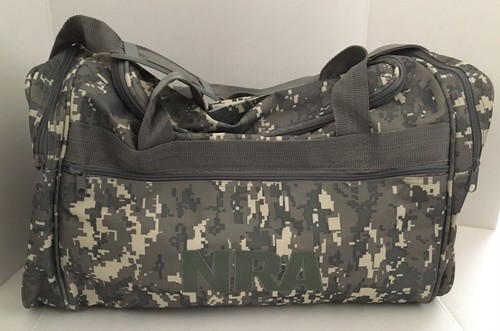 NRA Camouflage Overnight Weekender Camo 20"Duffle Bag National Rifle ...